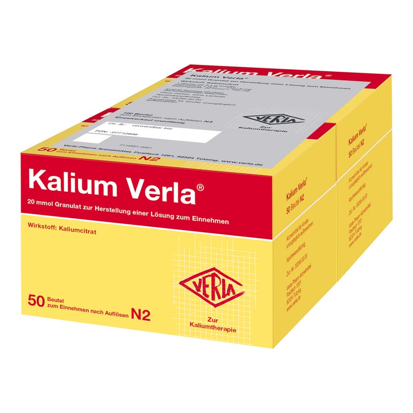 Kalium Verla Granulat Btl. 100 St online kaufen | DocMorris