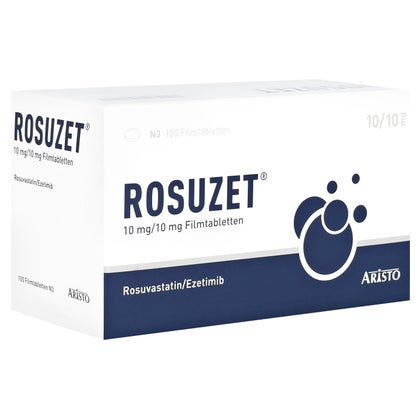Rosuzet 10 Mg/10 mg Filmtabletten 100 St mit E-Rezept kaufen | DocMorris