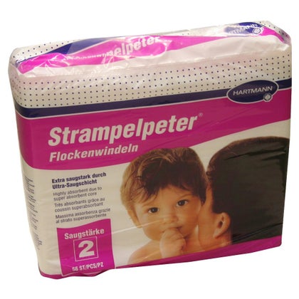 Strampelpeter Flockenwindeln, Stärke 2, 35 x 11 cm 56 St online kaufen ...