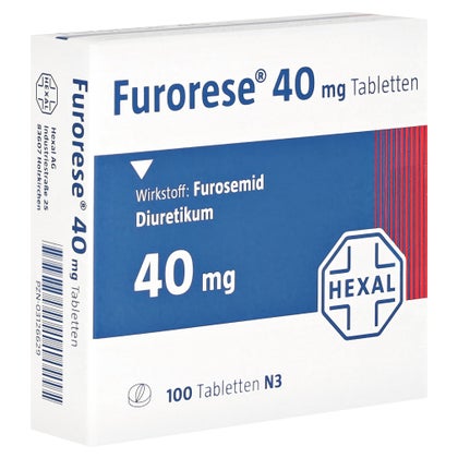 Furorese 40 mg Tabletten 100 St mit E-Rezept kaufen | DocMorris