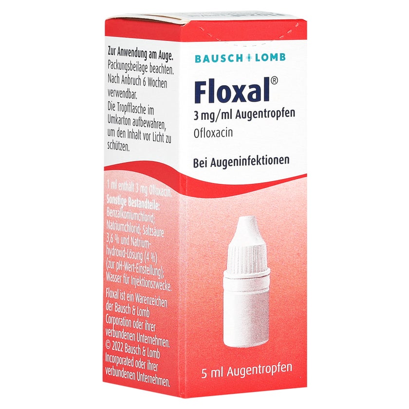 Floxal 3 Mg/ml Augentropfen 5 ml mit E-Rezept kaufen | DocMorris