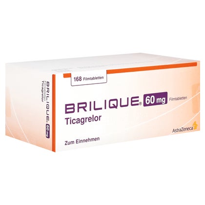 Brilique 60 mg Filmtabletten 168 St mit E-Rezept kaufen | DocMorris