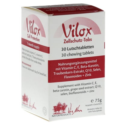 Vilox Zellschutz Tabs Lutschtabletten 30 St online kaufen | DocMorris