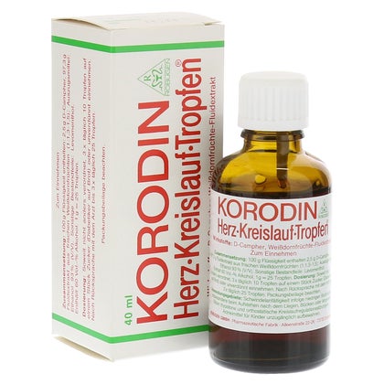 Korodin Herz-Kreislauf-Tropfen 40 ml online kaufen | DocMorris