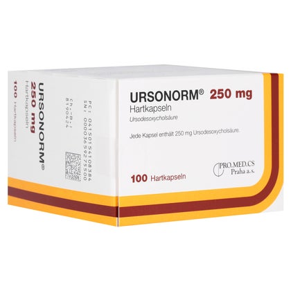 Ursonorm 250 mg Hartkapseln 100 St mit E-Rezept kaufen | DocMorris