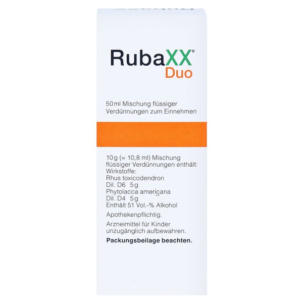 Rubaxx Duo 50 ml, 50 ml online kaufen | DocMorris