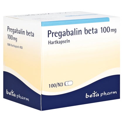 Pregabalin beta 100 mg Hartkapseln 100 St mit E-Rezept kaufen | DocMorris