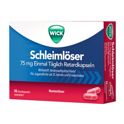 WICK Schleimlöser 75 mg einmal täglich 10 St online kaufen | DocMorris