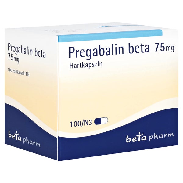 Pregabalin beta 75 mg Hartkapseln 100 St, 100 St online kaufen | DocMorris