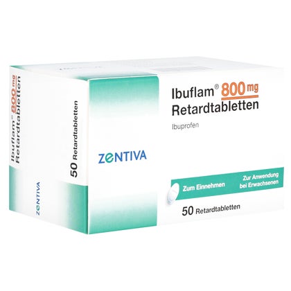 Ibuflam 800 mg Retardtabletten 50 St mit E-Rezept kaufen | DocMorris
