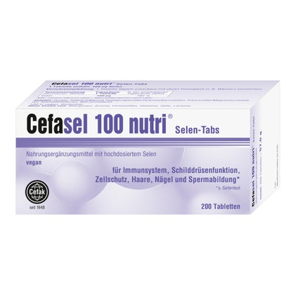 Cefasel 100 Nutri Selen-Tabs 200 St online kaufen | DocMorris