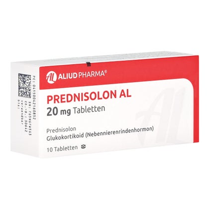 Prednisolon AL 20 mg Tabletten 10 St mit E-Rezept kaufen | DocMorris