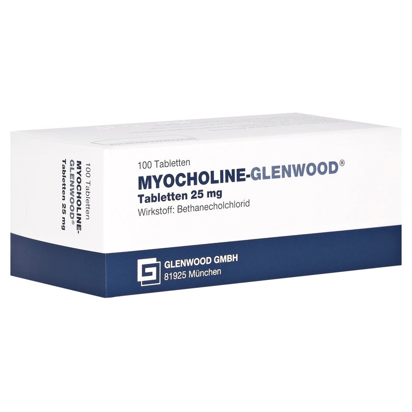 Myocholine Glenwood 25 mg Tabletten 100 St mit E-Rezept kaufen | DocMorris