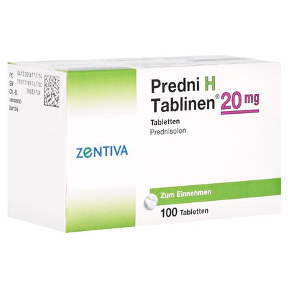 Predni H Tablinen 20 mg Tabletten 100 St mit E-Rezept kaufen | DocMorris