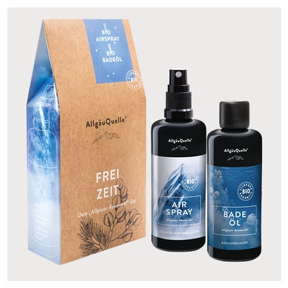 Bio Badeöl- und AirSpray-Set Badezusatz und Duftspray - Atemwohl ...