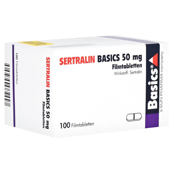 Sertralin Basics 50 mg Filmtabletten 100 St, 100 St online kaufen ...