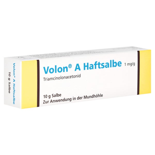 VOLON A Haftsalbe 1 mg/g z.Anwend.in der Mundhöhle 10 g, 10 g online ...