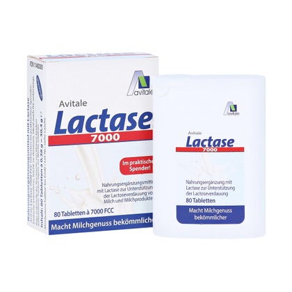 Avitale Lactase 7000 FCC 80 St online kaufen | DocMorris