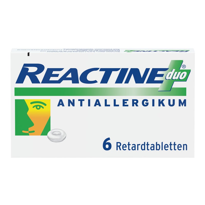 Reactine Duo mit Cetirizin und Pseudoephedrin 6 St online kaufen ...