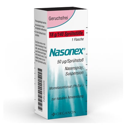Nasonex 140 Sprühstöße Nasenspray 18 g mit E-Rezept kaufen | DocMorris