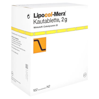Lipocol MERZ Kautabletten 102 St mit E-Rezept kaufen | DocMorris