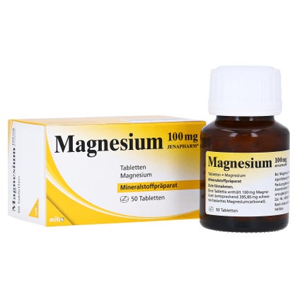 Magnesium 100 mg Jenapharm Tabletten 50 St online kaufen | DocMorris