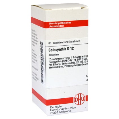 Colocynthis D 12 Tabletten 80 St online kaufen | DocMorris