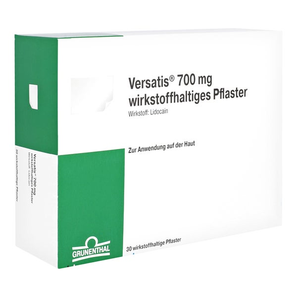 VERSATIS 700 mg wirkstoffhaltiges Pflaster 30 St, 30 St online kaufen ...