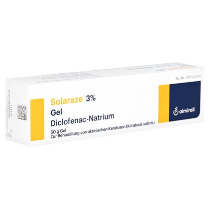 Solaraze 3% Gel 50 g mit E-Rezept kaufen | DocMorris