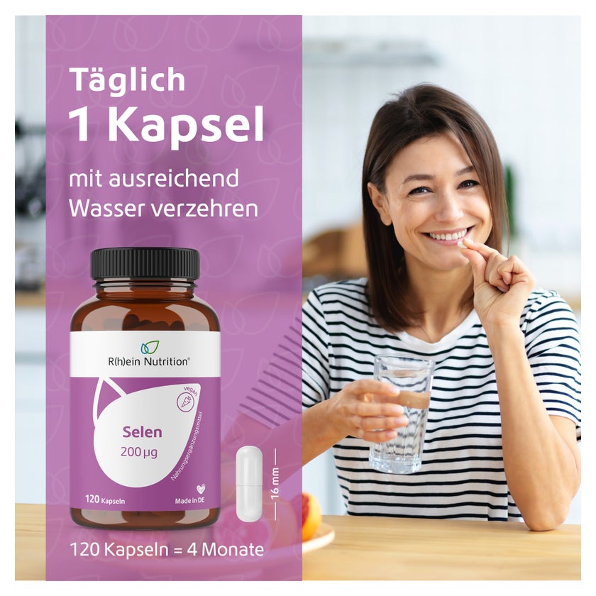 SELEN 200 µg Kapseln 120 St online kaufen | DocMorris