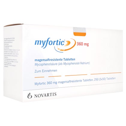 MYFORTIC 360 mg magensaftresistente Tabletten 5X50 St mit E-Rezept ...