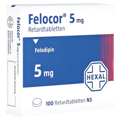 Felocor 5 mg Retardtabletten 100 St mit E-Rezept kaufen | DocMorris