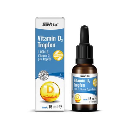 Sovita Vitamin D3 Tropfen 15 ml online kaufen | DocMorris