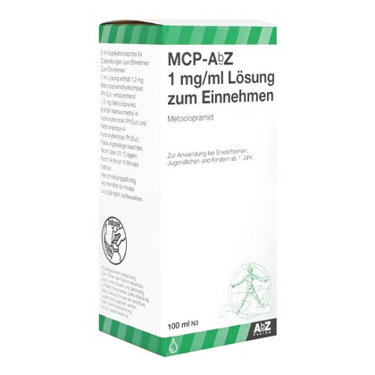 MCP AbZ 1 mg/ml Lösung zum Einnehmen 100 ml mit E-Rezept kaufen | DocMorris