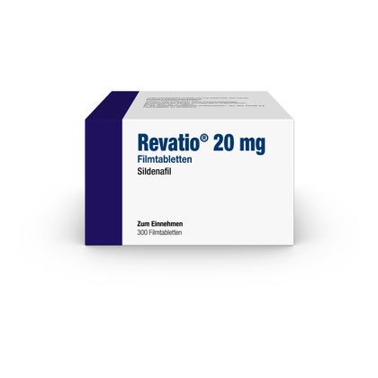 Revatio 20 mg Filmtabletten 300 St mit E-Rezept kaufen | DocMorris