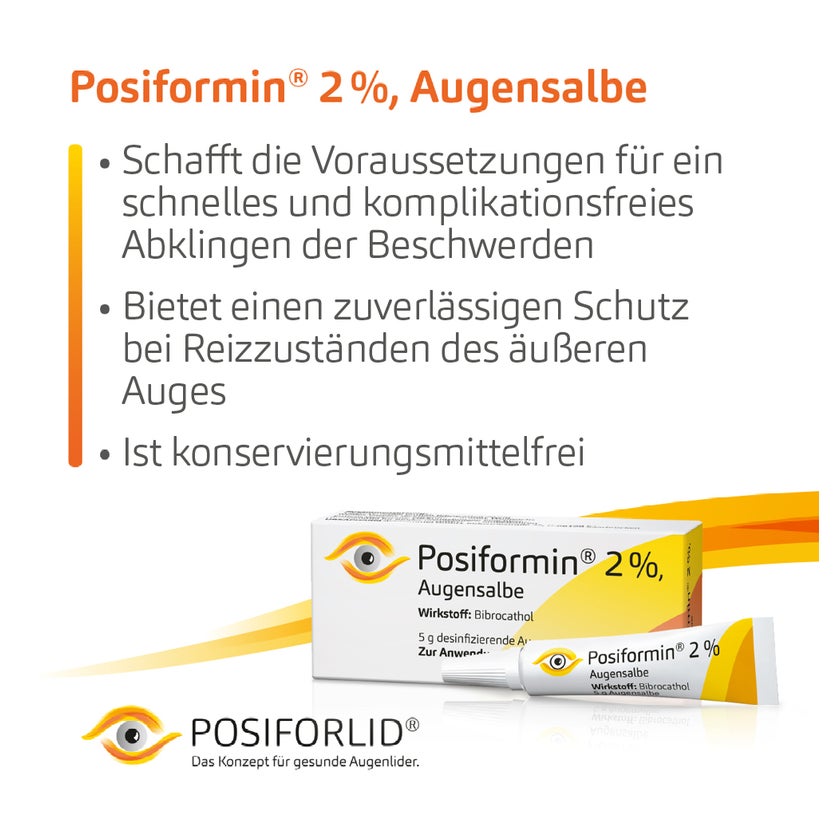 Posiformin 2 % Augensalbe 5 g online kaufen | DocMorris