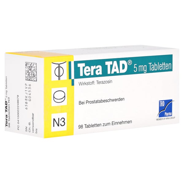 TERA TAD 5 mg Tabletten 98 St, 98 St online kaufen | DocMorris