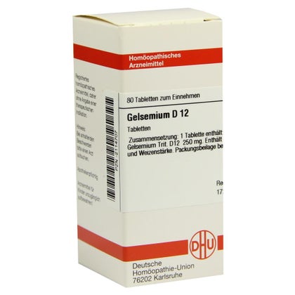 Gelsemium D 12 Tabletten 80 St online kaufen | DocMorris