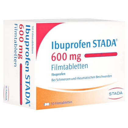Ibuprofen Stada 600 mg Filmtabletten 50 St mit E-Rezept kaufen | DocMorris