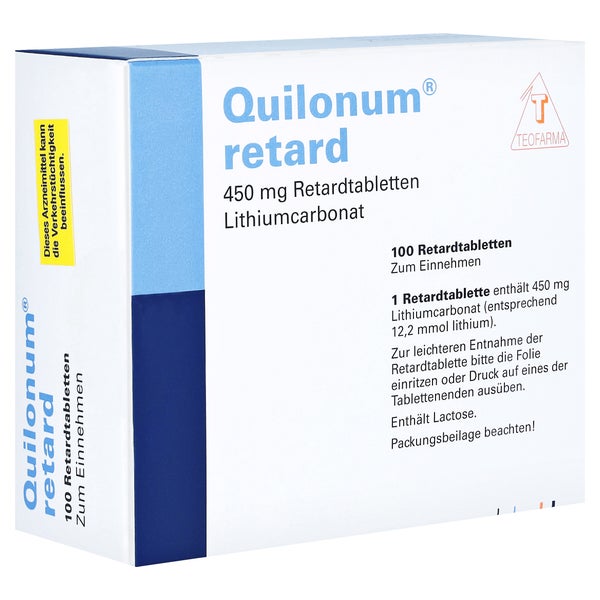 Quilonum Retard Tabletten 100 St, 100 St online kaufen | DocMorris