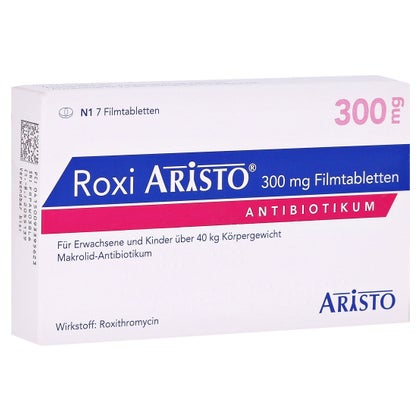 ROXI Aristo 300 mg Filmtabletten 7 St mit E-Rezept kaufen | DocMorris