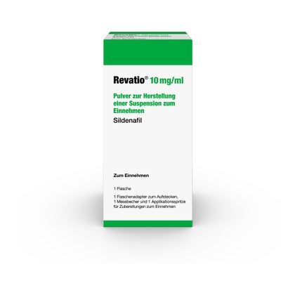 REVATIO 10 mg/ml Pulver z.Herstell.e.Susp.z.Einn. 1 St mit E-Rezept ...