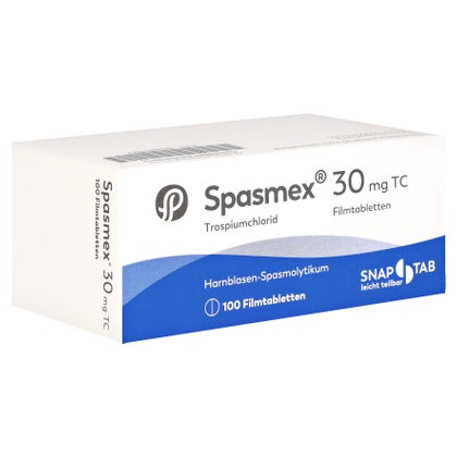 Spasmex 30 mg TC Filmtabletten 100 St mit E-Rezept kaufen | DocMorris
