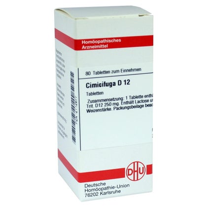 Cimicifuga D 12 Tabletten 80 St online kaufen | DocMorris
