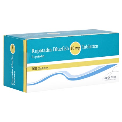 Rupatadin Bluefish 10 mg Tabletten 100 St mit E-Rezept kaufen | DocMorris