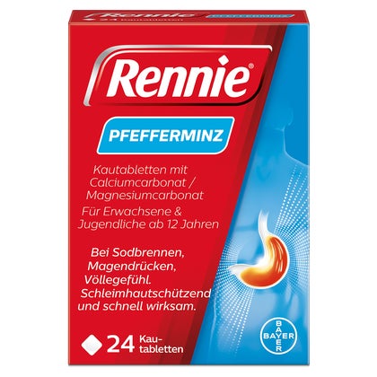 Rennie Pfefferminz 24 St online kaufen | DocMorris