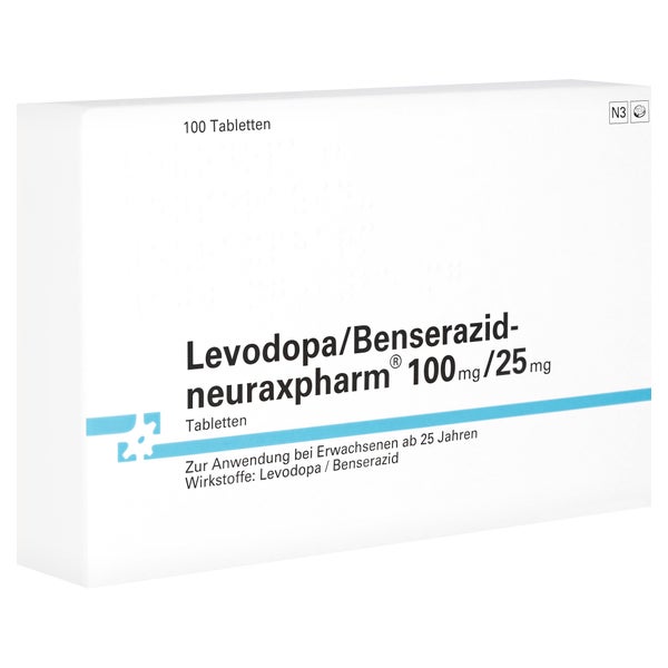 LEVODOPA/Benserazid-neuraxpharm 100 mg/25 mg Tabl. 100 St, 100 St ...