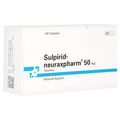 Sulpirid-neuraxpharm 50 mg Tabletten 100 St mit E-Rezept kaufen | DocMorris
