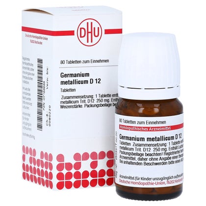 Germanium Metallicum D 12 Tabletten 80 St online kaufen | DocMorris