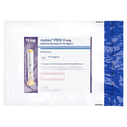 METEX PEN 15 mg (50mg/ml) Inj.-Lsg.i.e.Fertigpen 12 St, 12 St online ...